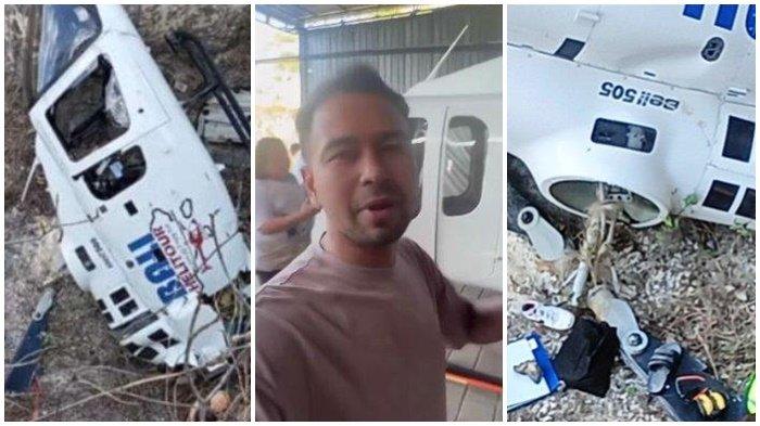 Fakta Helikopter Jatuh di Bali Diduga Milik Raffi Ahmad, Video Lawas Suami Nagita Slavina Jadi ...