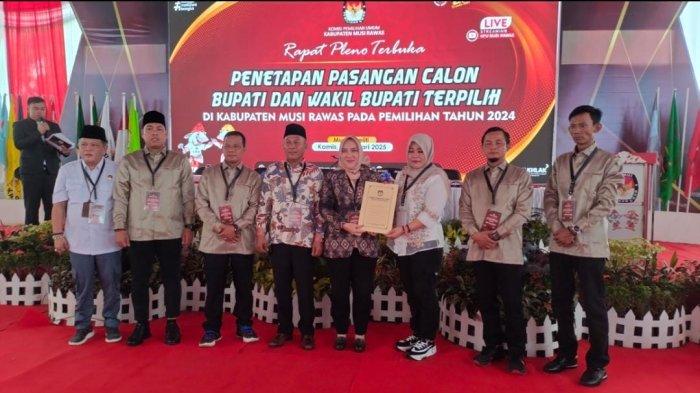 Resmi Ditetapkan Bupati Musi Rawas Terpilih, Ratna Machmud: Tidak Ada ...
