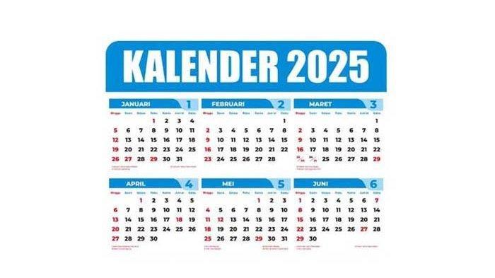 Kalender 2025 Lengkap Jadwal Libur Sekolah, Cuti Bersama Hingga Tanggal Merah - Halaman 4 ...
