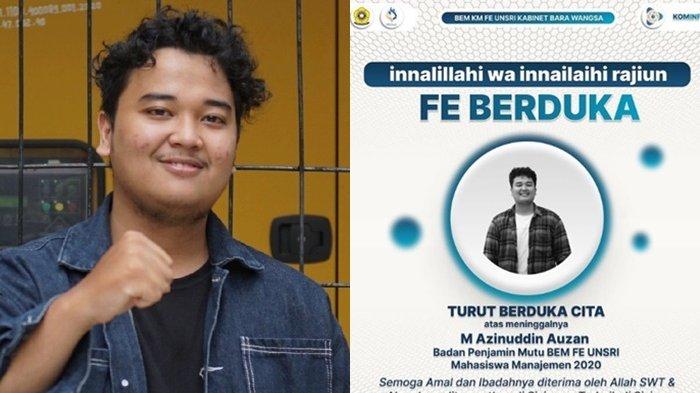Sosok M Azinuddin Auzan Mahasiswa Unsri yang Tewas Kecelakaan, Suka Berdiskusi soal Isu Politik ...