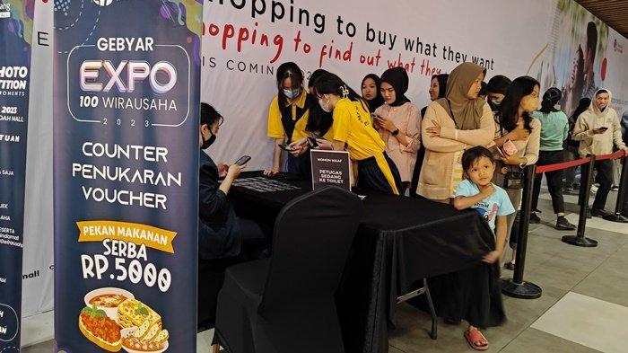 Jajanan Serba Rp 5000, Gebyar Expo 100 Wirausaha di Palembang Indah Mall - Sripoku.com