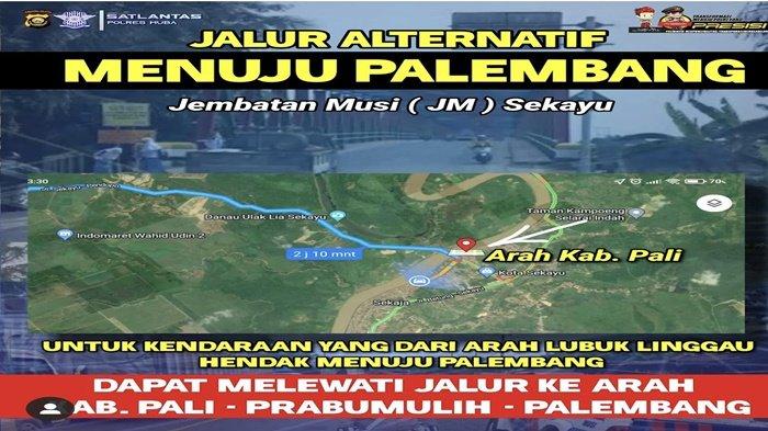Jalintim Banyuasin-Palembang Macet Total, Kasat Lantas: Kendaraan Bisa ...