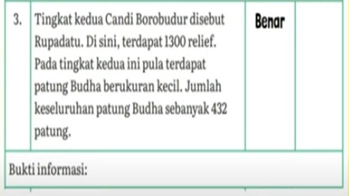 Kunci Jawaban Bahasa Indonesia Tingkat Lanjut Kelas 11 SMA Halaman 3-4, Pernyataan Benar Salah ...