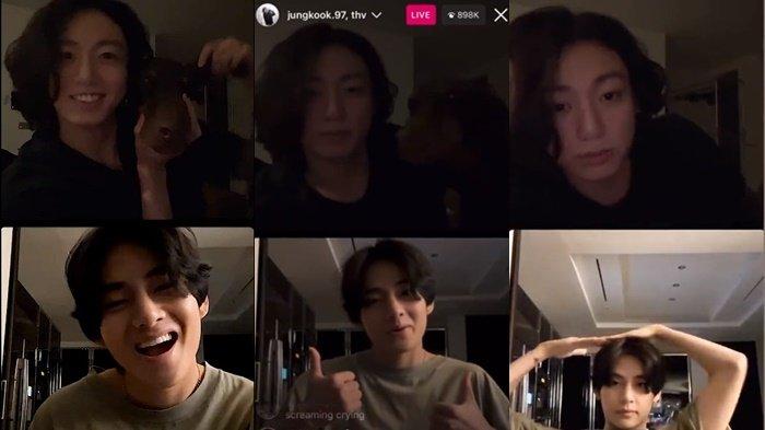Pertama Kalinya Jungkook BTS Siaran Langsung di Instagram, Begadang ...