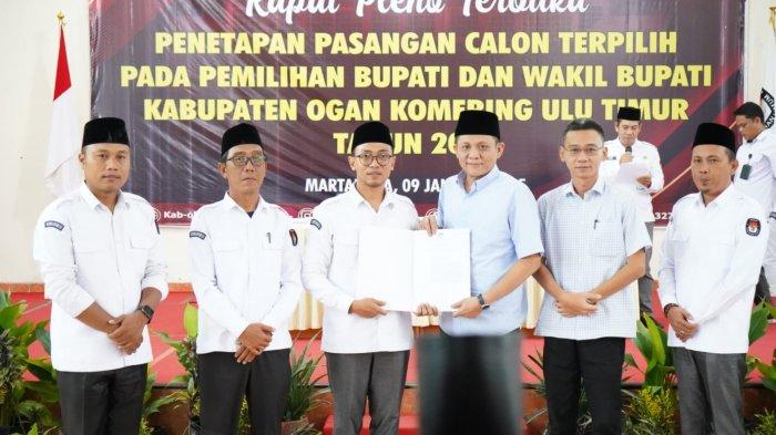 KPU OKU Timur Tetapkan Adik Herman Deru Bupati OKU Timur Terpilih ...