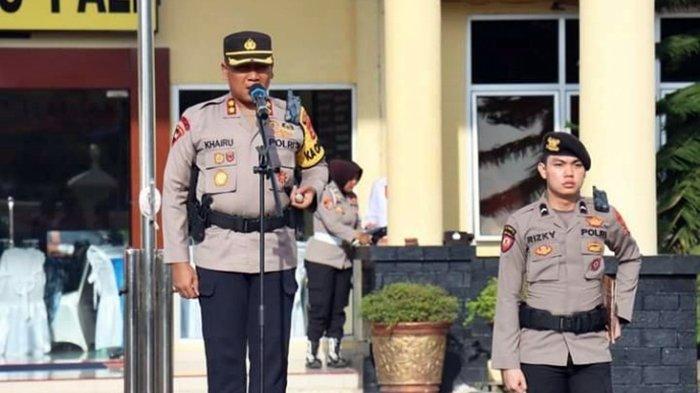 Kapolres PALI Ingatkan Anggota Tetap Jaga Netralitas Jelang Pemilu 2024 - Sripoku.com