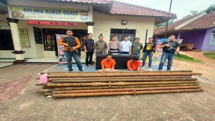 Mencuri Besi untuk Makan, Polsek Babat Supat Amankan Komplotan Pencuri ...