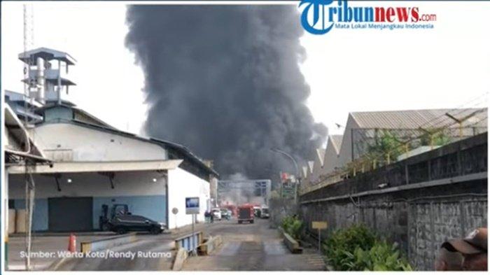 Kronologi Kebakaran Hebat Pabrik Minyak dan Pakan Ternak di Bekasi Tewaskan 9 Karyawan - Sripoku.com