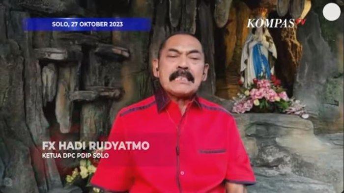 FX Rudy Minta Gibran Temui Langsung serta Serahkan KTA dan Surat Pengunduran Diri dari PDIP ...