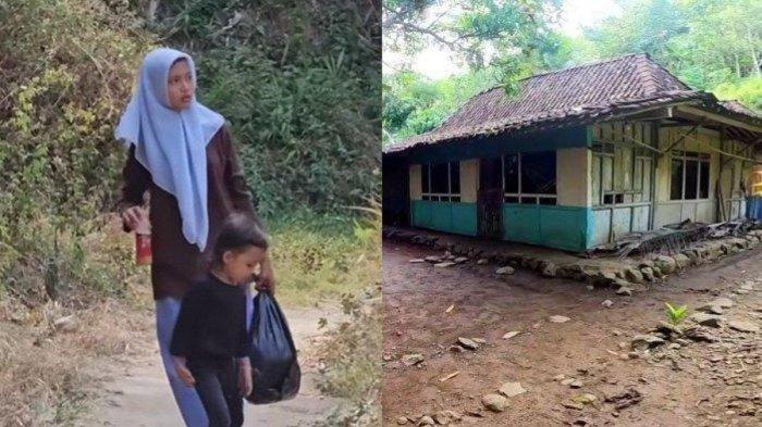 Kisah Gadis 14 Tahun Tinggal di Kampung Mati, tak Ada Tetangga, 1 Jam Jalan Kaki Demi ke Sekolah ...