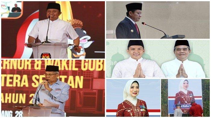 Pilkada Sumsel 2024, Beda Nasib Keluarga Herman Deru dan Mawardi Yahya Hasil Hitung Cepat ...