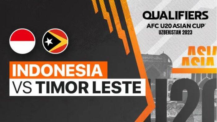 Hasil Timnas Indonesia vs Timor Leste di Kualifikasi Piala Asia U-20, Hokky Caraka Cetak Brace ...