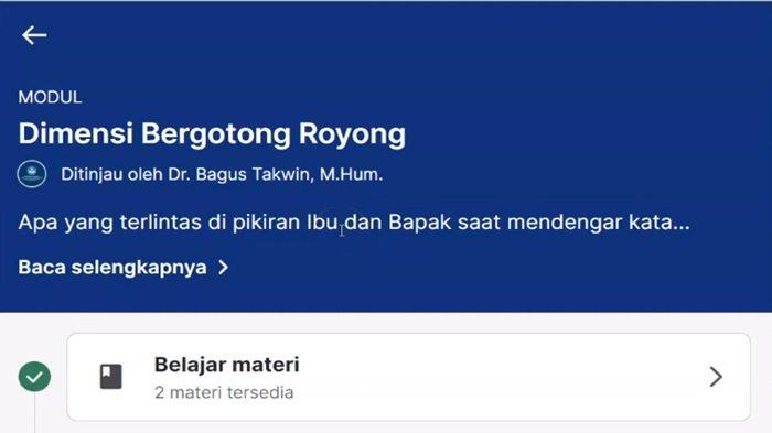 Kunci Jawaban Post Test Modul 4 Dimensi Bergotong Royong, Profil ...