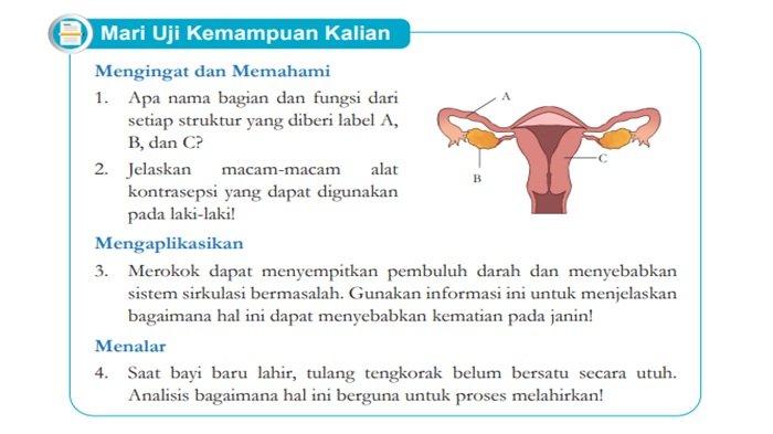 Kunci Jawaban IPA Kelas 9 SMP Halaman 44 Semester 1 Kurikulum Merdeka, Mari Uji Kemampuan Kalian ...
