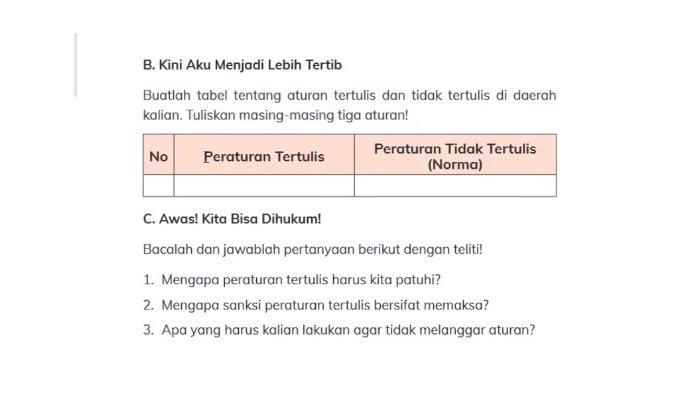Kunci Jawaban IPAS Kelas 4 SD Halaman 214 Semester 1 Kurikulum Merdeka, Uji Pemahaman Bagian B ...