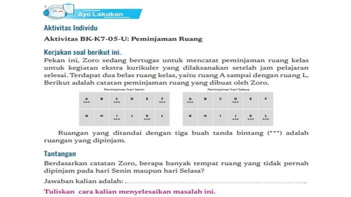 Kunci Jawaban Informatika Kelas 7 SMP Halaman 34 Kurikulum Merdeka, Tugas Aktivitas BK-K7-05-U ...