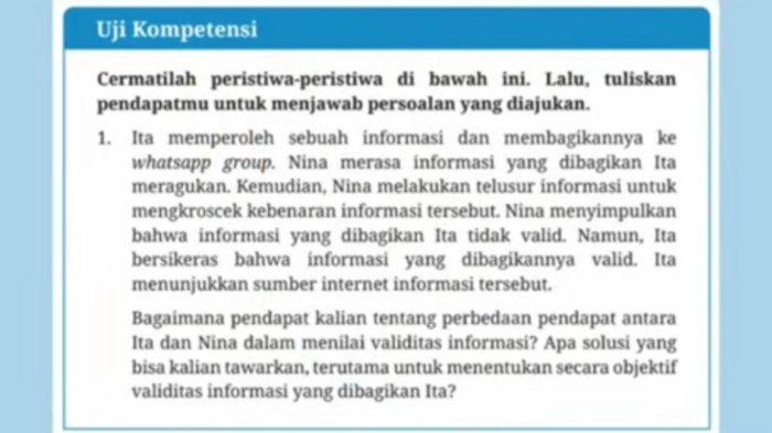 Kunci Jawaban PPKN Kelas 8 SMP Halaman 135-136 Kurikulum Merdeka, Soal ...