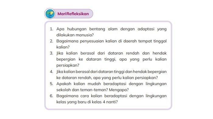 Kunci Jawaban IPAS Kelas 3 SD Halaman 195 Semester 1 Kurikulum Merdeka, Soal Mari Refleksikan ...