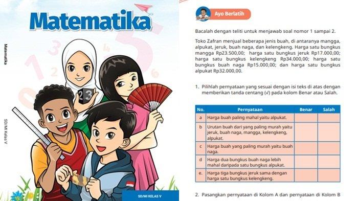 Kunci Jawaban Soal Matematika Kelas 5 SD Halaman 24-25 Semester 1 Kurikulum Merdeka, Ayo ...