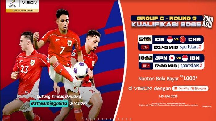 Link Live Streaming Timnas Indonesia vs China di Kualifikasi Piala Dunia Akses di Sini Nonton ...