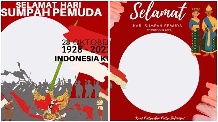 28 Link Twibbon Hari Sumpah Pemuda 2022 Terbaru Tanpa Logo Watermark Desain Elegan, Ini Cara ...