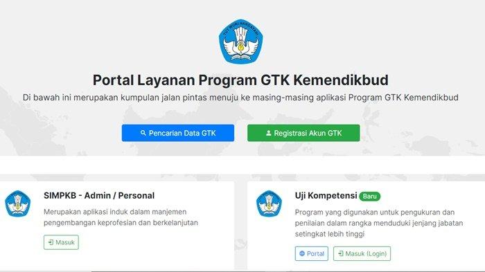 Login Cek Info GTK 2024, Panduan Cek Tunjangan Guru di Info.gtk.kemdikbud.go.id - Sripoku.com