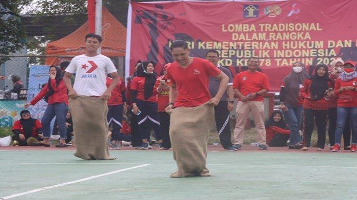 Semarak Lomba Tradisional 17-an di Jajaran Kemenkumham Sumsel - Sripoku.com