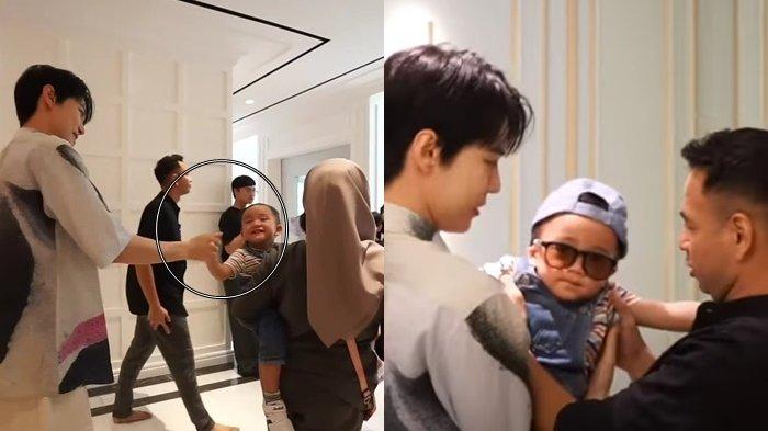 Momen Cipung Putra Raffi Ahmad-Nagita Tolak Digendong Member NCT ...