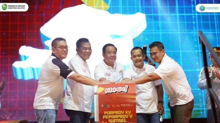 Muba Siap Jadi Tuan Rumah, Wagub Cik Ujang Resmikan Logo Porprov & Peparprov 2025 "Kitek Nia ...