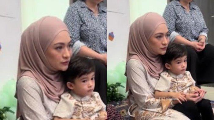 Video Nathalie Holscher Kembali Berhijab Saat Ultah Adzam, Isu Rujuk dengan Sule Mencuat ke ...