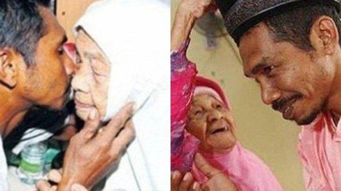 Kulit Keriput Bukan Penghalang, Nenek 100 Tahun Dinikahi Berondong Beda 70 Tahun, Pernikahan ke ...