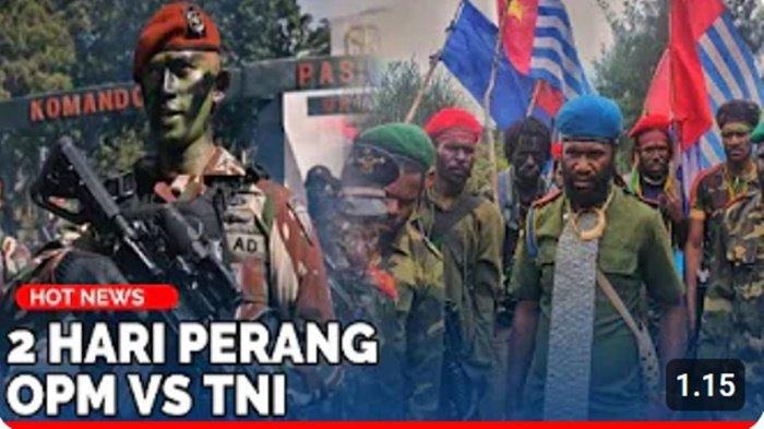 Video, Puluhan Warga Mengungsi Baku Tembak Hebat OPM vs TNI di Sugapa ...