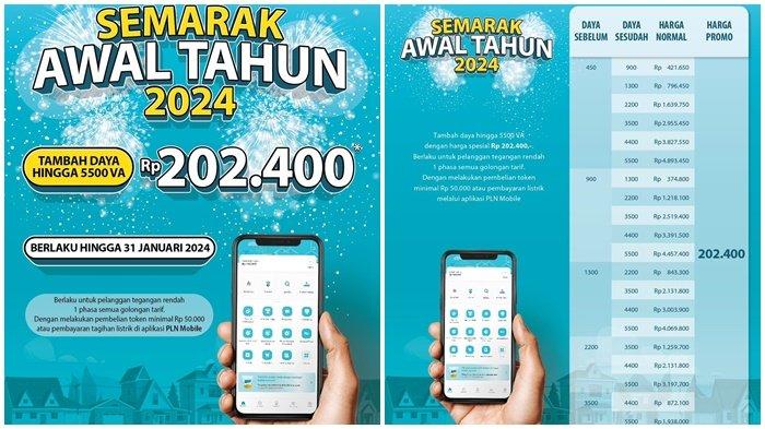 PLN Kembali Gelar Promo Tambah Daya Listrik Hanya Rp202.400 Sampai 5.500 VA, Ini Syarat dan ...