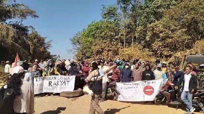 Ratusan Warga Talang Ubi PALI Tuntut PT MHP Kembalikan Lahan Diduga ...