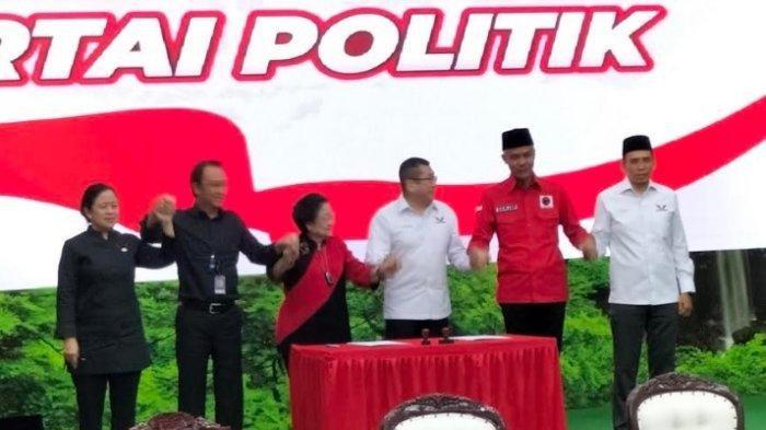 Datang ke Markas PDIP, Partai Perindo Resmi Dukungan Ganjar Pranowo di Pilpres 2024 - Sripoku.com