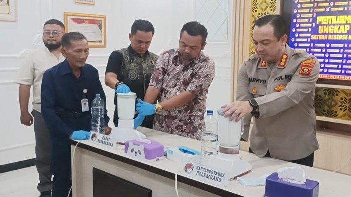 Satres Narkoba Polrestabes Palembang Blender Sabu 1,4 Kilogram, Diduga ... Satres Narkoba Polrestabes Palembang Blender Sabu 1,4 Kilogram, Diduga ...