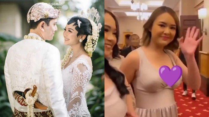 Hadiri Pernikahan Glenca Chysara dan Rendi Jhon, Penampilan Amanda Manopo Jadi Bridesmaid ...