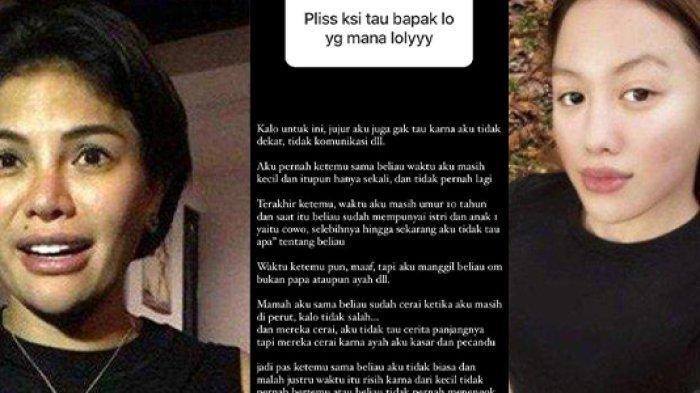 Panggilan Om, Lolly Kuak Sosok Ayah Kandungnya, Cerai dari Nikita Mirzani karena Kasar dan ...