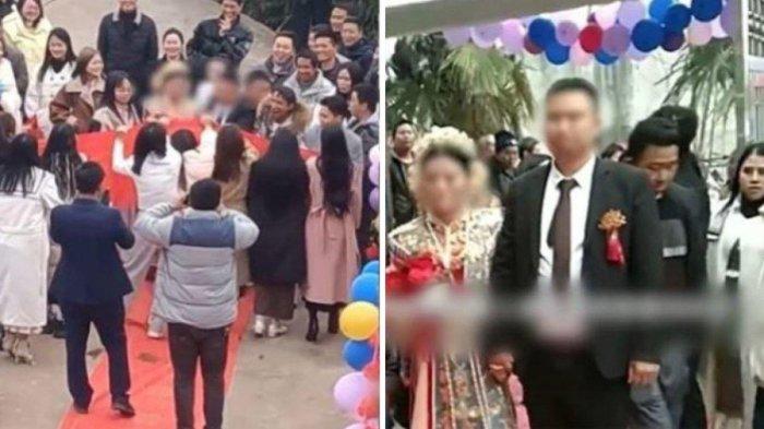 Pengantin Pria Dipermalukan Para Mantan Pacar Mendadak Datang Ke