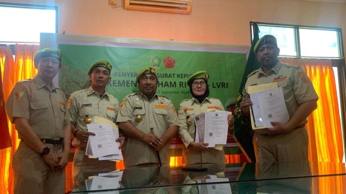 Tegaskan tak Ada Dualisme, PPM-LVRI Sumbagsel Terima SK Kemenkumham RI ...