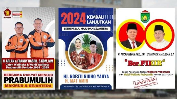 Pilkada Prabumulih 2024 Berpeluang Head to Head Ngesti Ridho Melawan Arlan, PDIP & Golkar ...