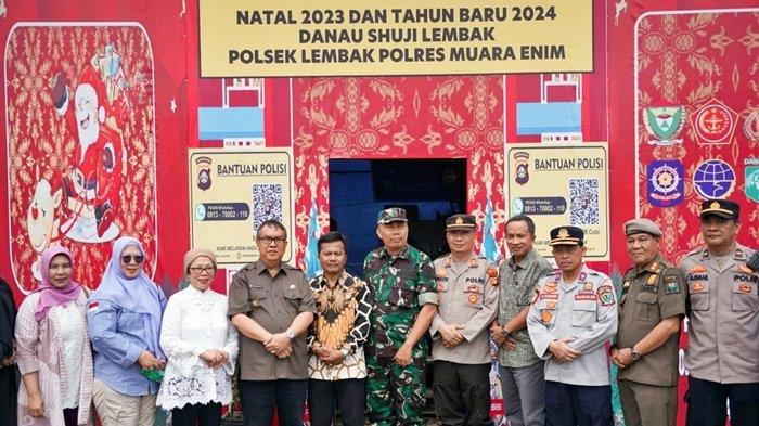 Pj Bupati Muara Enim Cek Kesiapan Personel di Pospam Nataru Danau Shuji Lembak - Sripoku.com