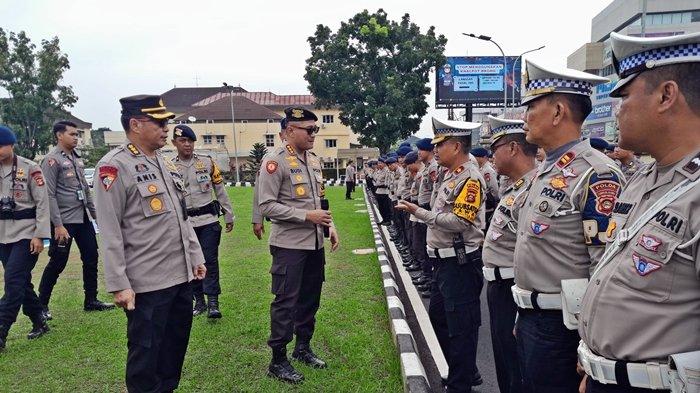 Polda Sumsel Gelar Apel Operasi Mantap Brata Musi, Kesiapan Pengamanan Kampanye Terbuka Pemilu ...