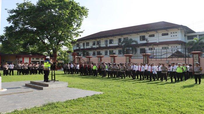 Polres Muara Enim Gelar Apel Operasi Mantap Praja Musi 2024, Pentingnya Keselamatan Berkendara ...