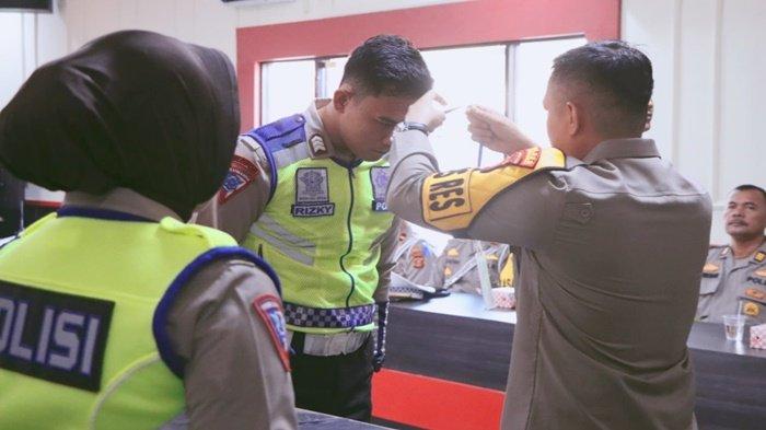 Polres Muara Enim Gelar Latpraops Operasi Patuh Musi 2024 - Sripoku.com