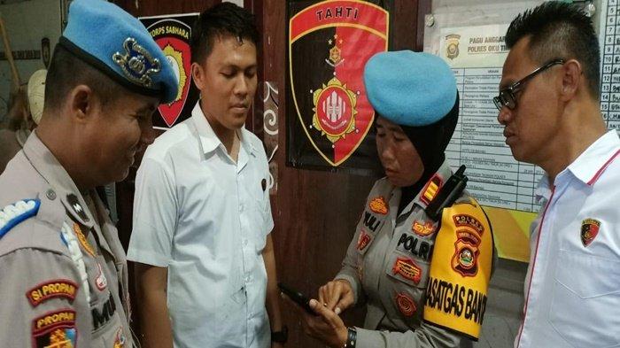 Razia Anggota yang Terlibat Judi Online hingga Pinjol, Propam Polres OKUT Periksa Ponsel ...