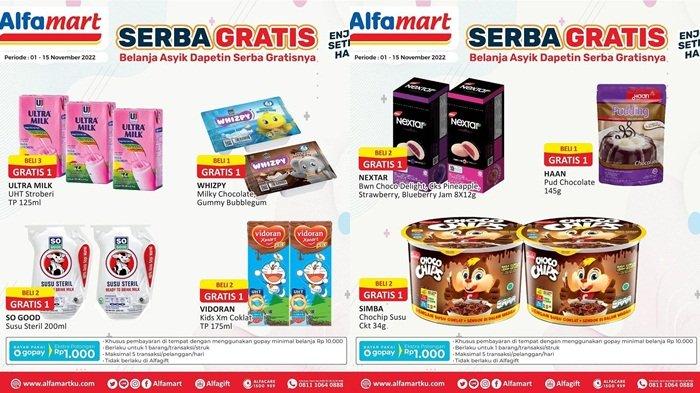 Promo Alfamart Serba Gratis, Belanja Asik Bisa Dapat Bonus Produk ...