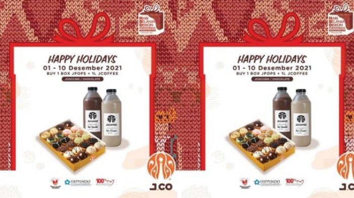 Hanya Sampai Besok 10 Desember Promo JCO 1 box Jpops Plus 1L Jcoccino ...