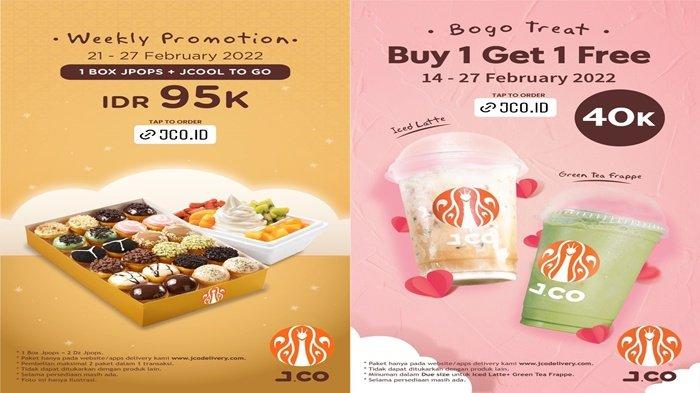 Promo JCO hingga Akhir Pekan 27 Februari 2022 Donat Mini, Kopi ...