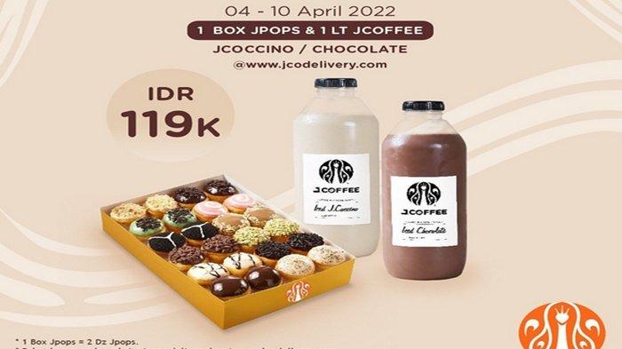 Promo JCO Hingga Akhir Pekan 10 April Spesial Satu Box JPops Plus Satu ...